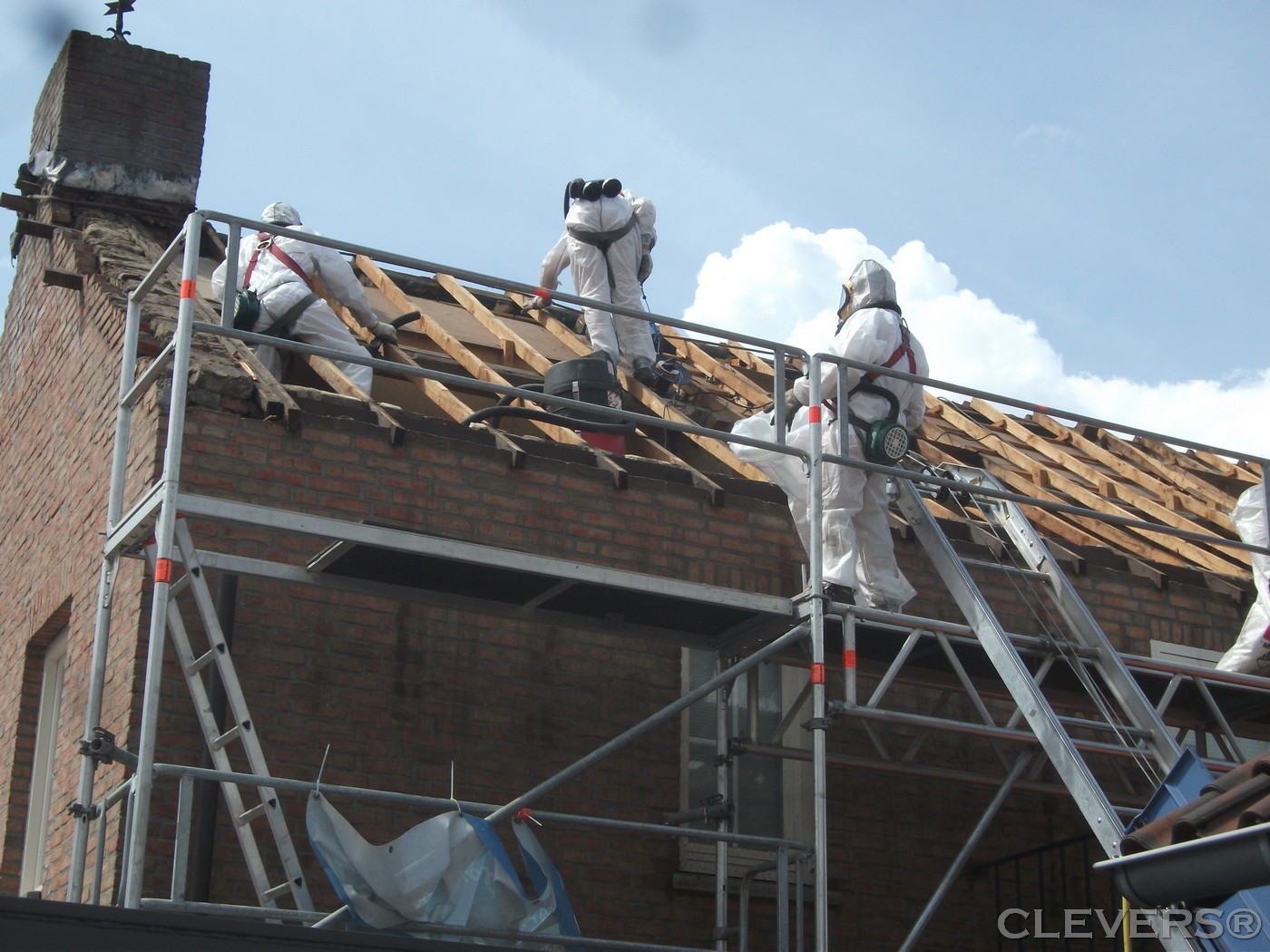 Bouwsteiger - Clevers Asbestsanering